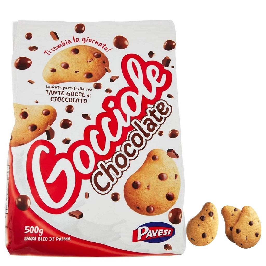Biscotti - Gocciole Pavesi - 500 gr – Latteria del Sole